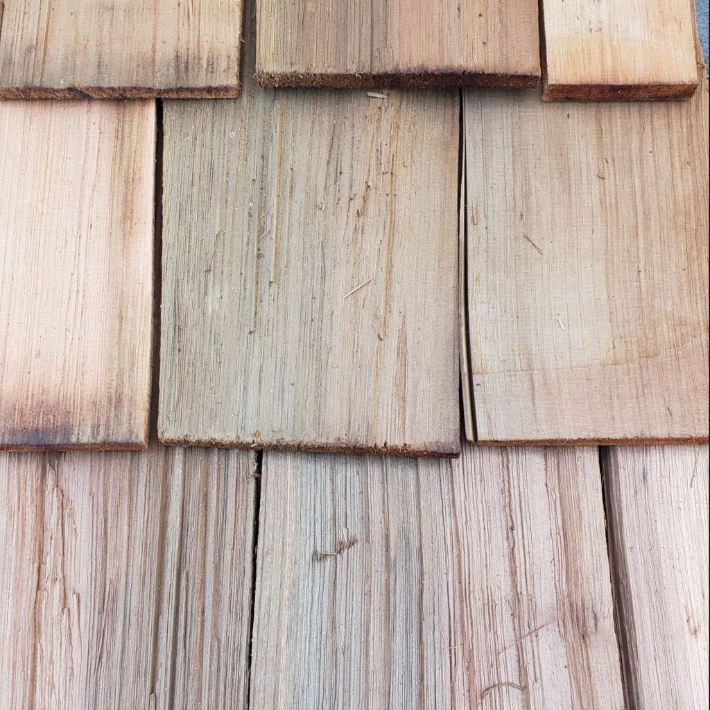 #1 18" RR Circular Sawn Sidewall Shingles - LS Cedar Company